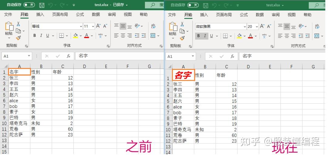 python实现——处理Excel表格（超详细） - 知乎