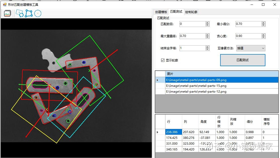 动手实现halcon中find_shape_models多模板形状匹配算法 - 知乎