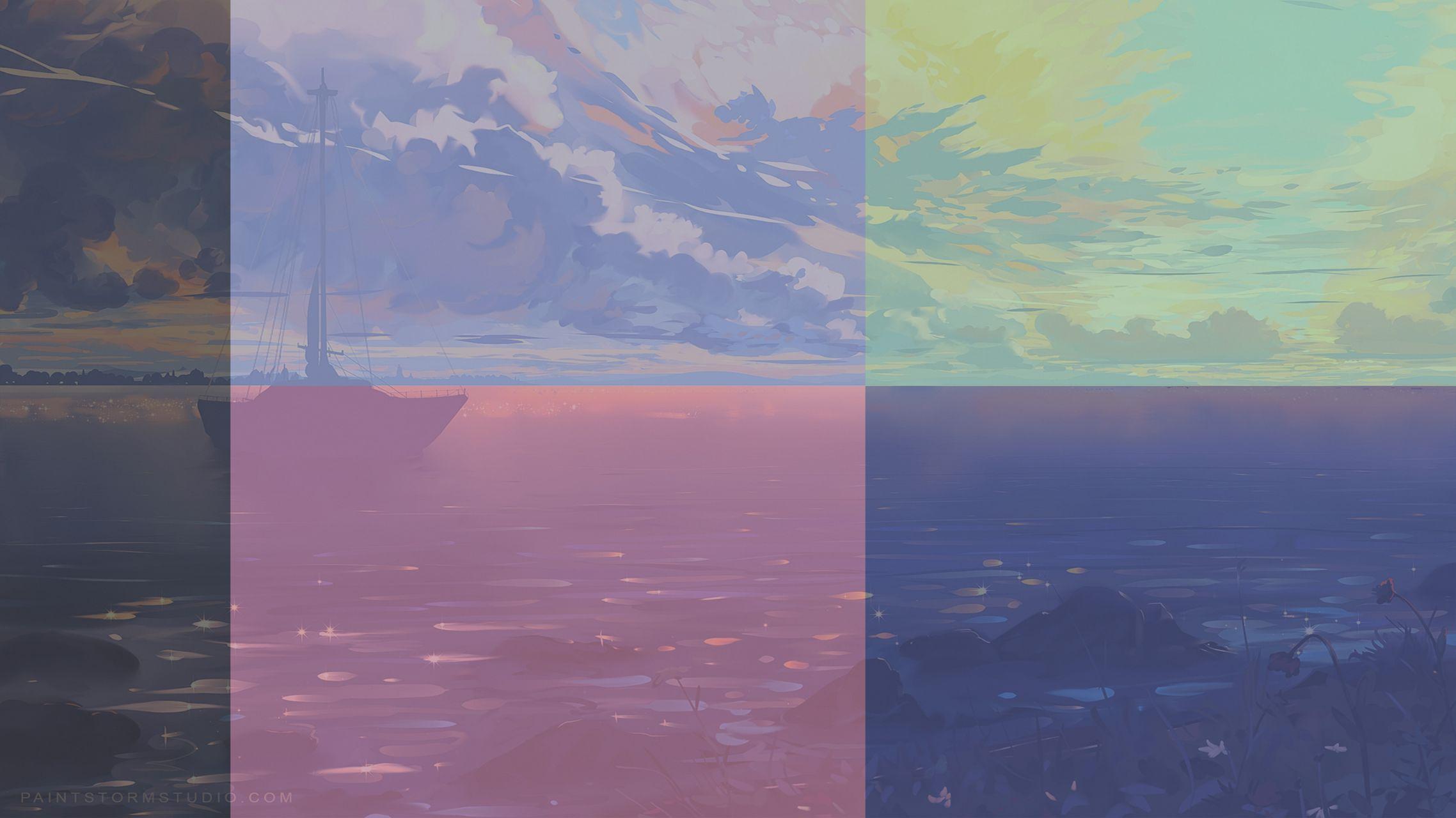 超好看的实用高清电脑分区壁纸 \\ 无水印 - 知乎