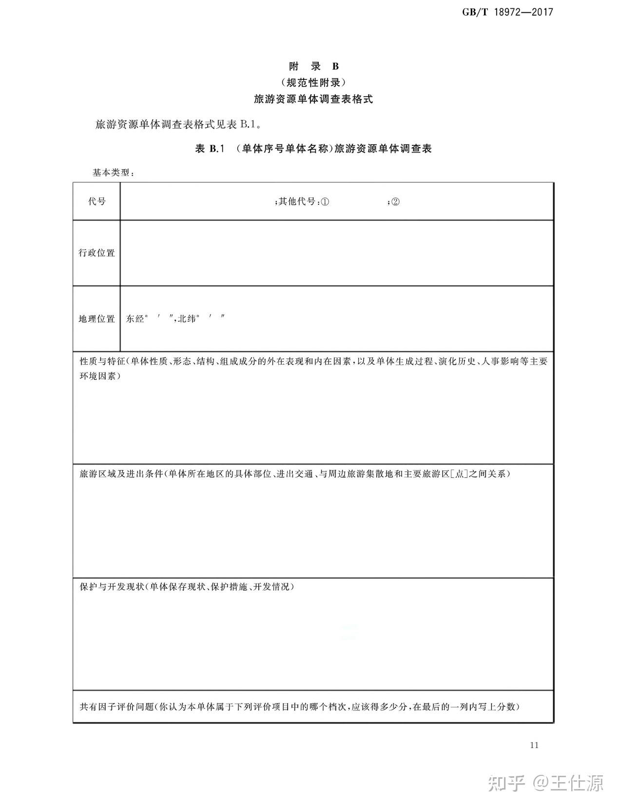 旅游资源分类、调查与评价（GBT 18972—2017） - 知乎
