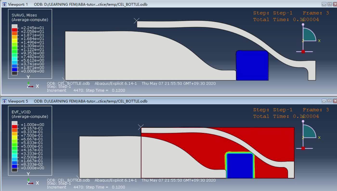 ABAQUS-CEL模拟聚合材料挤压变形 - 知乎