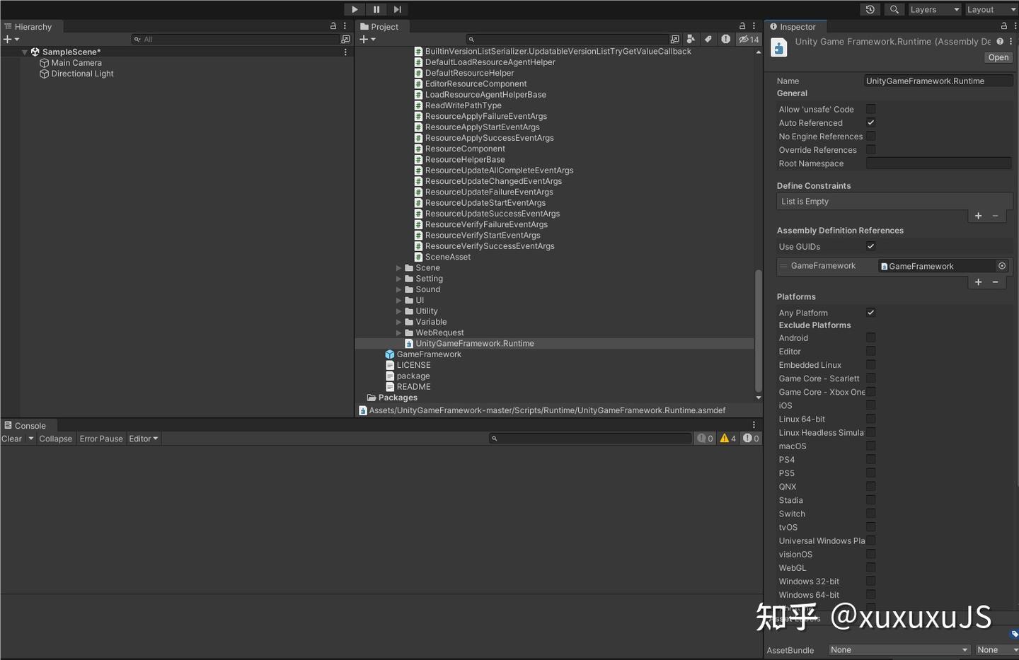GameFramework01_入门与源码替换 - 知乎