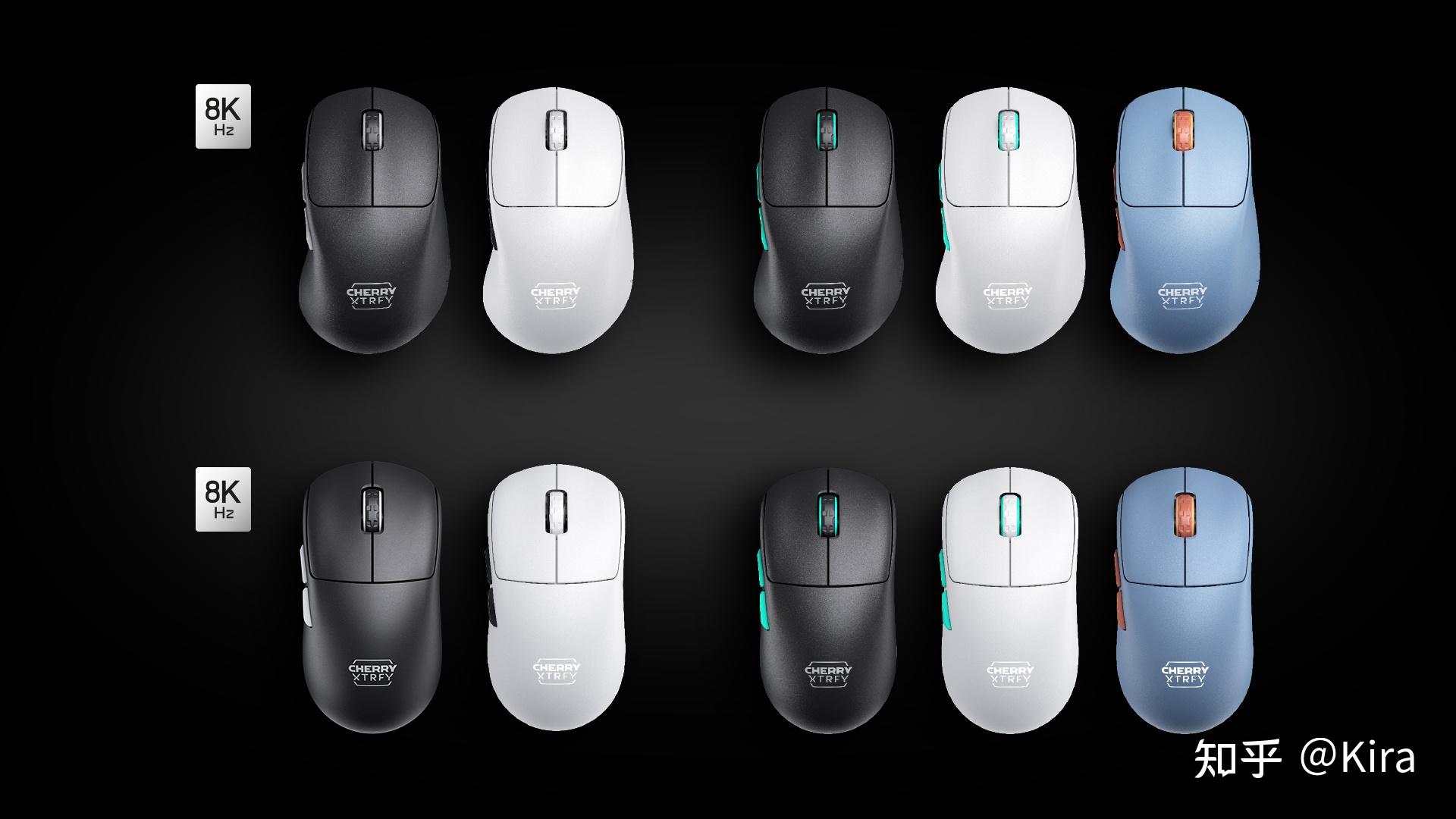 樱桃M64/M68系列游戏鼠标测评：超低前高的无线8K电竞猛兽 - 知乎