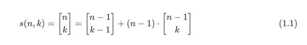 浅谈Stirling Number斯特林数 - 知乎