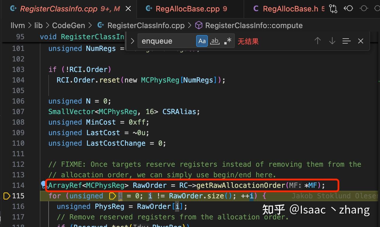 过一遍LLVM中Register Allocate 相关pass源码(basic register allocator) - 知乎