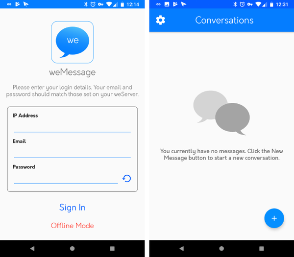 Android 手机装上它就能发 iMessage？weMessage 用起来到底怎么样 - 知乎