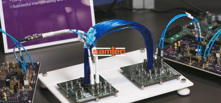 Samtec技术前沿 | 全新224G互连产品系列现场演示 - 知乎