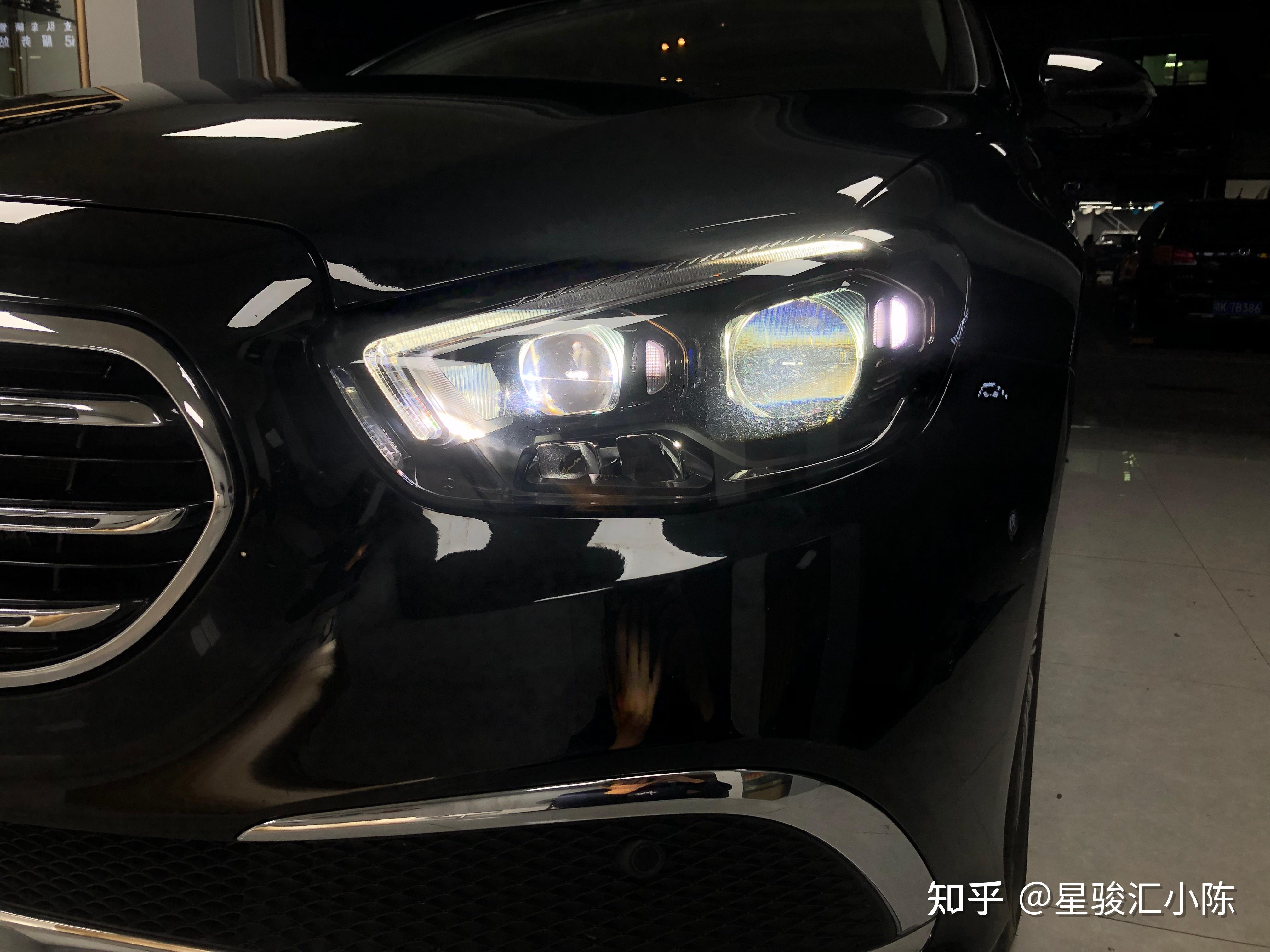 21款奔驰E300L升级几何多光束LED大灯，辅助您夜晚安全驾驶 - 知乎