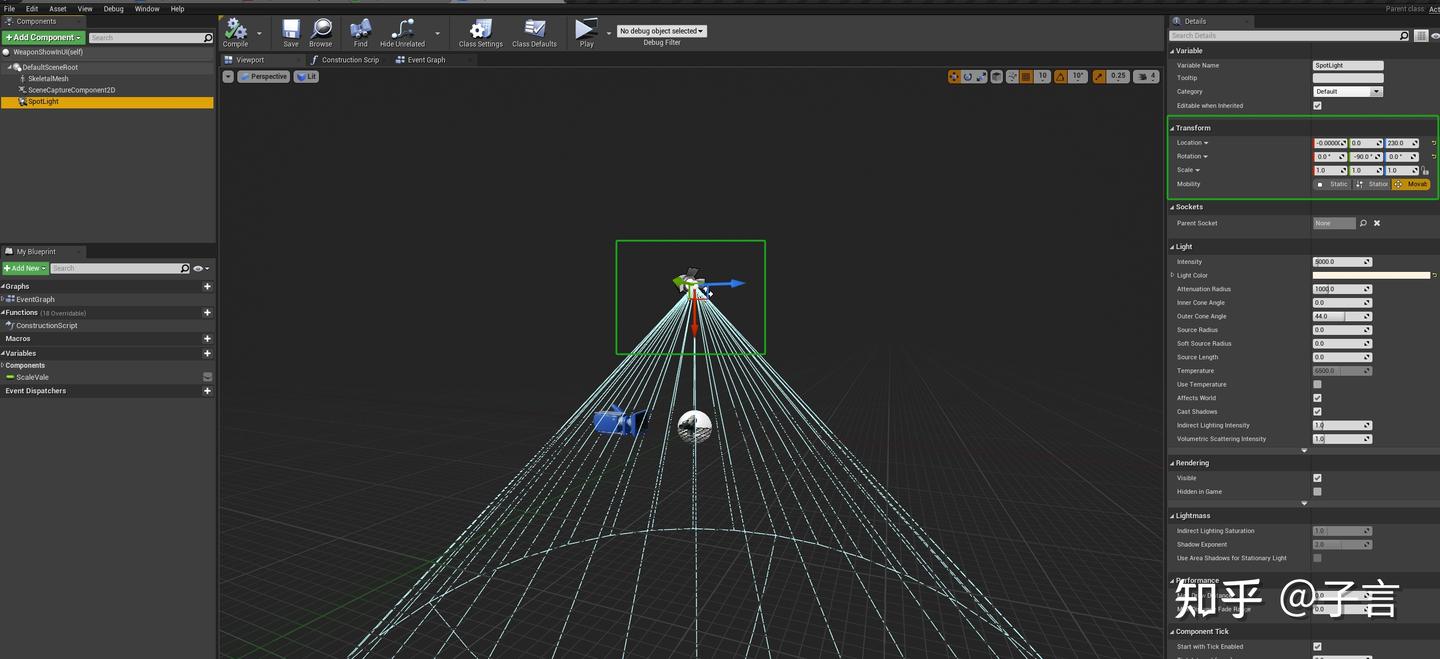 [UE4.27]-使用SceneCaptureComponent2D组件在UI上展示3D模型 - 知乎