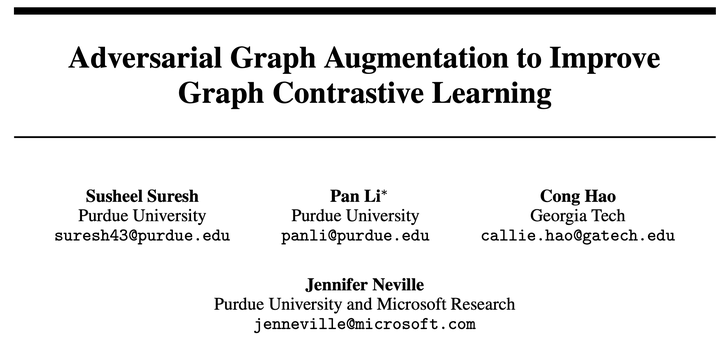 图神经网络自监督学习 之 AD-GCL - 知乎
