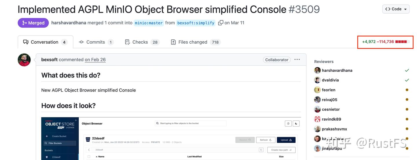 MinIO 与开源渐行渐远，选择 RustFS 的五大理由！ - 知乎