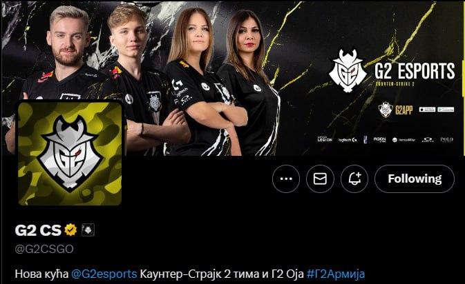 「5EPlay」Niko兄弟会 G2推特账号运维人员幽默一把 - 知乎