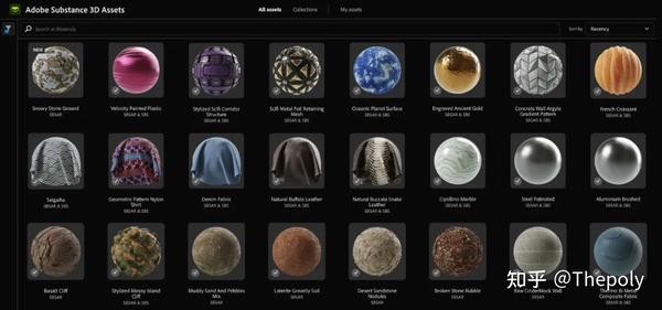 深入研究Adobe的Substance 3D资产库 - 知乎