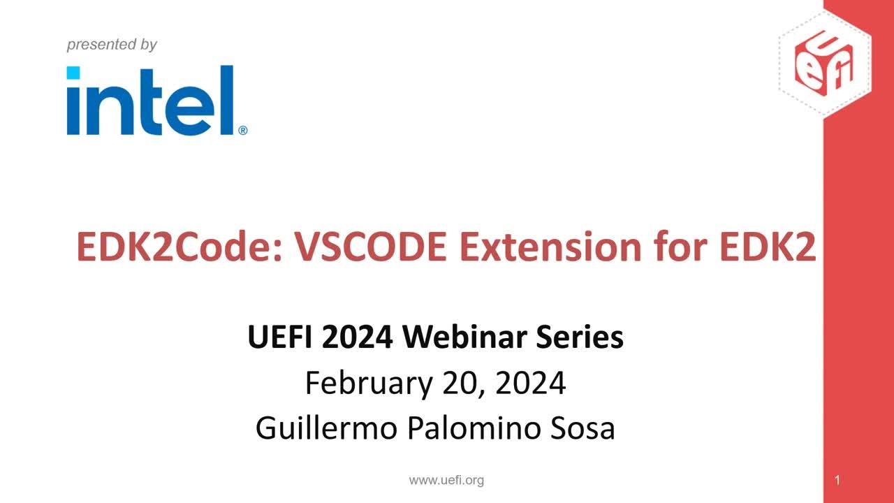 UEFI编程利器：EDK2 VSCODE扩展——EDK2Code - 知乎