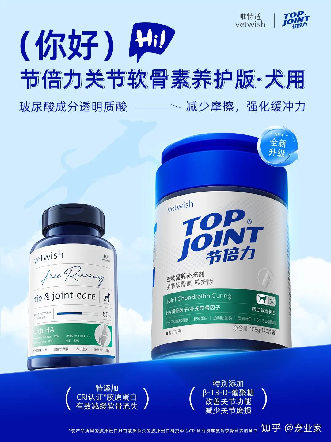 vetwish唯特适新动态：获多项产品市场认证，子品牌节倍力Topjoint面市 - 知乎