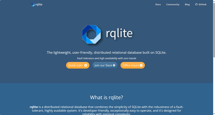 rqlite：一个基于SQLite构建的分布式数据库 - 知乎