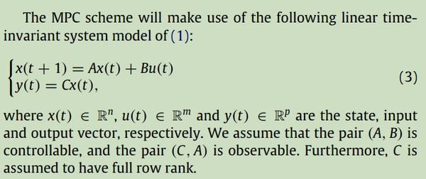 Linear offset-free model predictive control - 知乎
