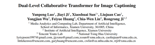 AAAI2021 | image caption | Dual-Level Collaborative Transformer - 知乎
