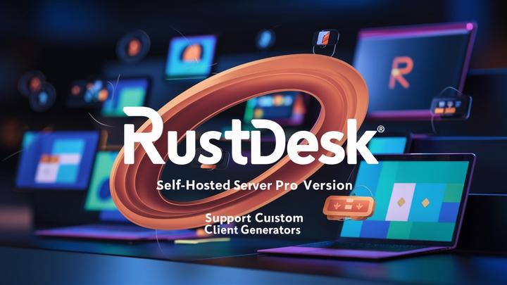 RustDesk 自建服务器专业版支持全平台自定义客户端 - 知乎