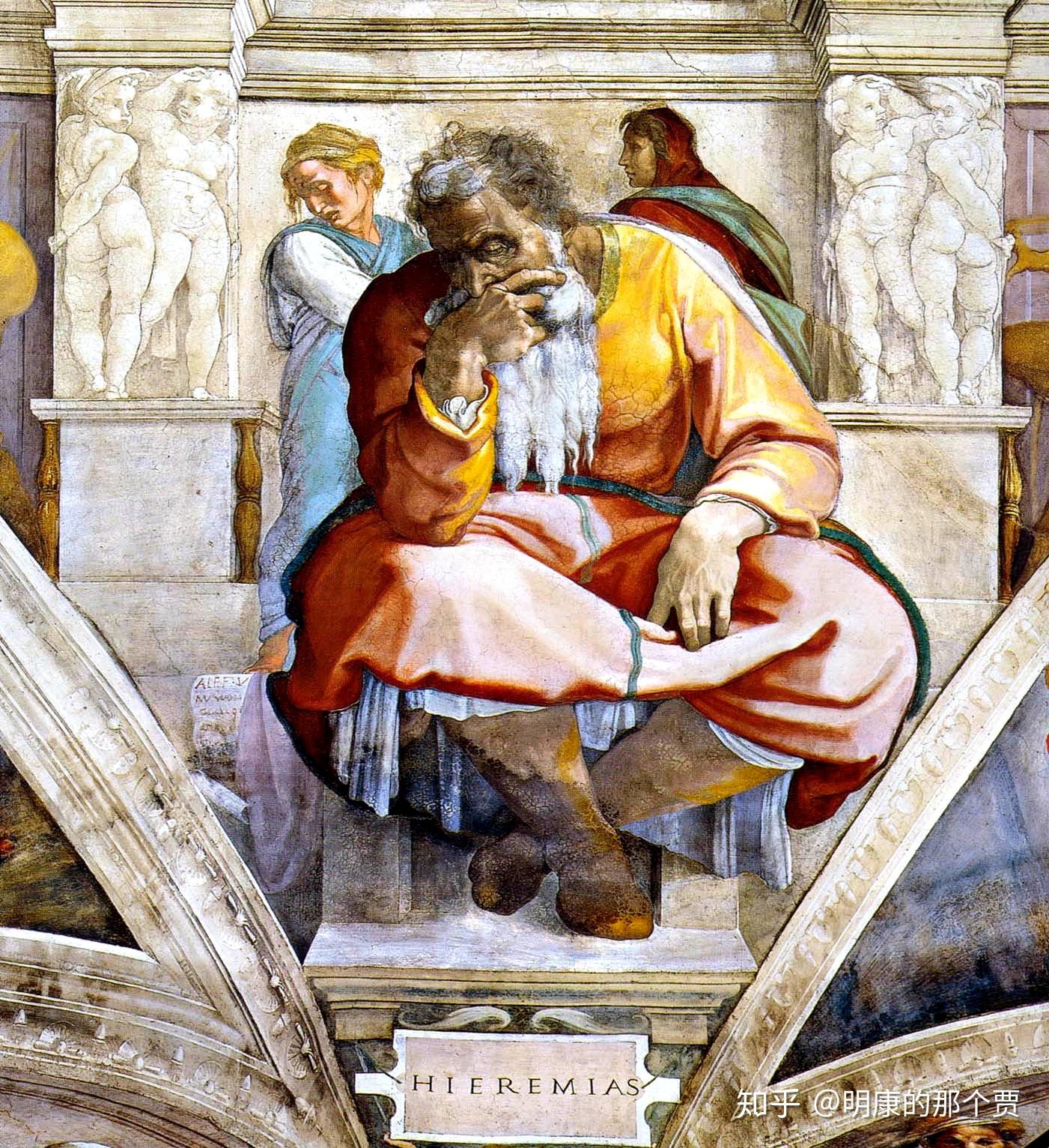 米开朗基罗和他创作的西斯廷礼拜堂天顶巨幅湿壁画《创世纪》大概内容及过程 - 知乎