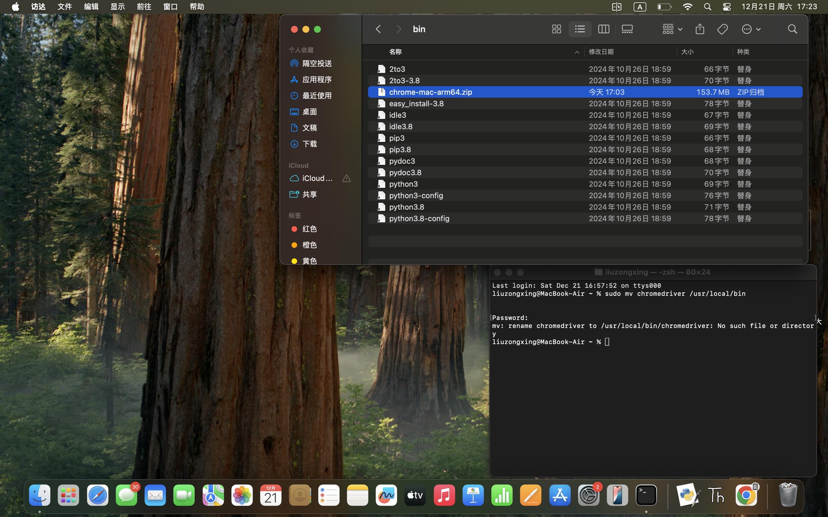 Mac电脑：selenium及Chromedriver安装 - 知乎