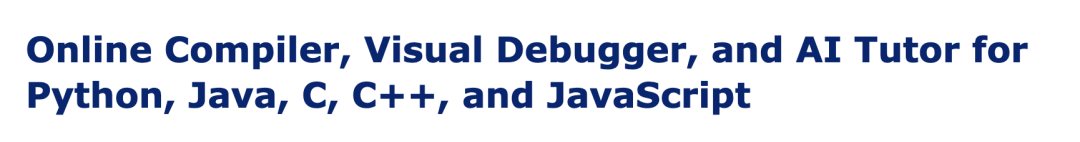 pythontutor：一个能帮你看懂程序的代码可视化工具 - 知乎