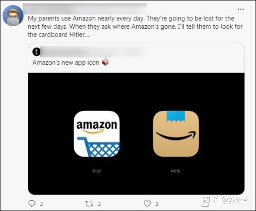 亚马逊 App 新图标，被群嘲了 - 知乎