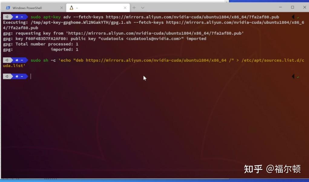 win10的wsl2安装cuda并配置pytorch - 知乎