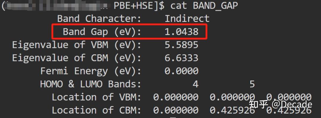 VASP从入门到入土：杂化泛函专项训练(二) - 知乎