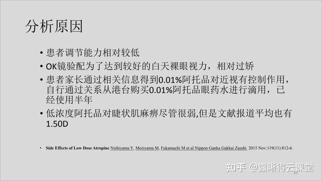 角膜塑形镜戴镜后异常案例分析及处理（文字版） - 知乎