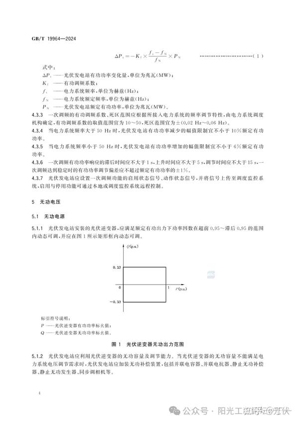 新规！光伏发电站接入电力系统技术规定（GB/T 19964-2024） - 知乎