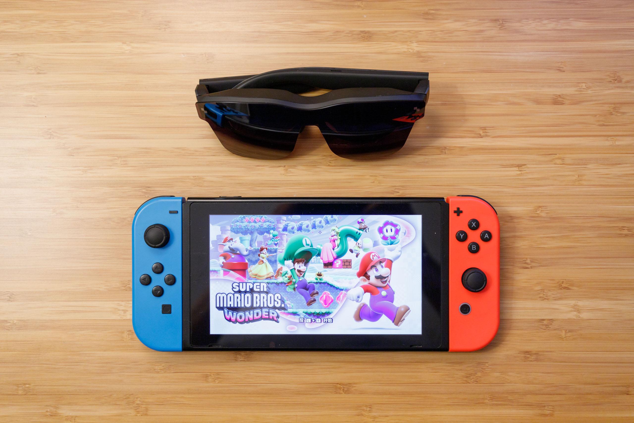 任天堂 Switch 游戏测评 | 用AR眼镜拉满《塞尔达：王国之泪》Switch 游戏体验！雷鸟 Air2 + JoyDock，凭什么成为Switch最强拍档？