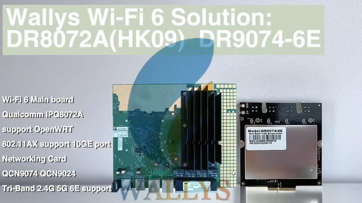 Latest WiFi 6 Solution: IPQ8072 / QCN9074 Vs. IPQ8074 / QCN9074| Wallys ...