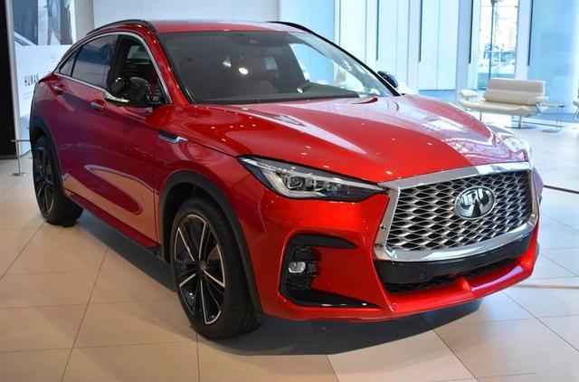 对刚宝马X4！全新英菲尼迪QX55实车，2.0T动力配四驱！ - 知乎