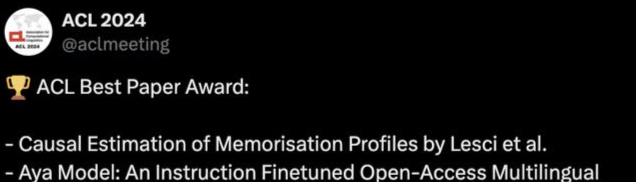 ACL 2024最佳论文速读-前三篇 - 知乎