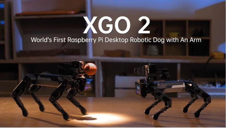 全球首款搭载机械臂的桌面级机器狗！哈工大创业团队产品XGO 2强势回归 - 知乎
