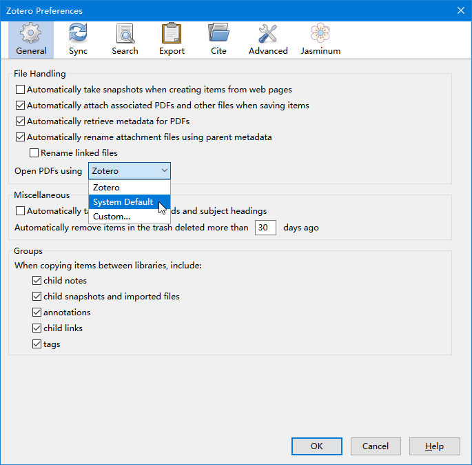[Zotero]6.0如何使用系统默认的PDF阅读器？ - 知乎