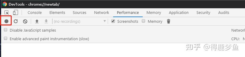 chrome F12 performance 性能分析 - 知乎