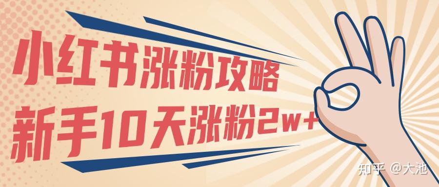 小红书涨粉攻略！新手如何运营小红书？10天涨粉2w！ 知乎