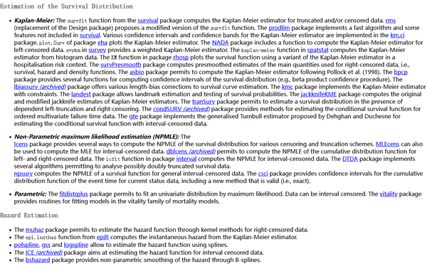 CRAN Task Views 帮助查找需要的R包 - 知乎