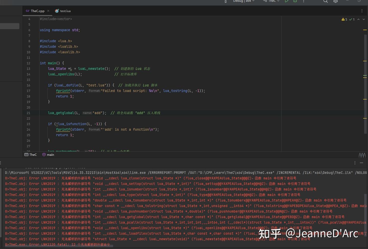 手把手带你搭建C++与Lua的交互环境（Dll） - 知乎