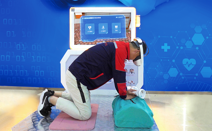从 “黄金四分钟” 到VR实战：AED心肺复苏实训的破局之战 - 知乎