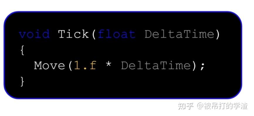 [UE4/UE5][Tick] delta time - 知乎