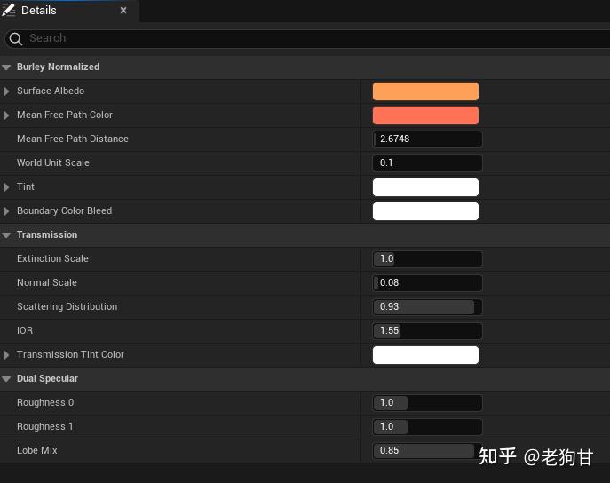 Unreal人物渲染之SSS皮肤怎么调 - 知乎