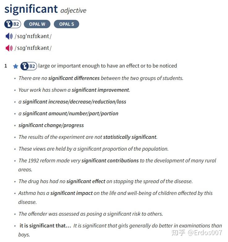 prominent和significant有什么区别？ - 知乎