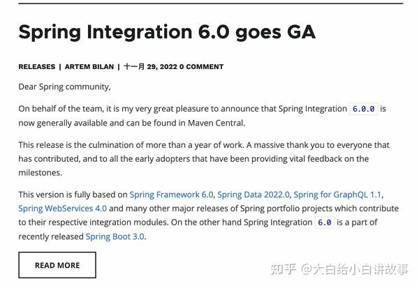 Spring 6 0 它来了, 看看有哪些新特性 知乎