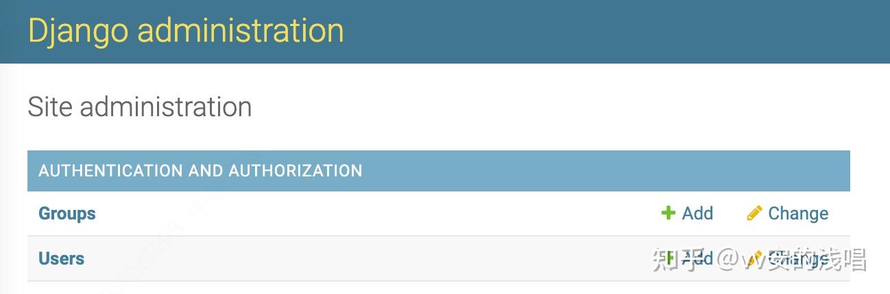 Django笔记三十五之admin后台界面介绍 - 知乎