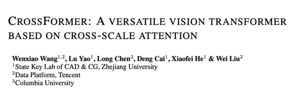 深度探讨CrossFormer如何解决跨尺度问题 - 知乎