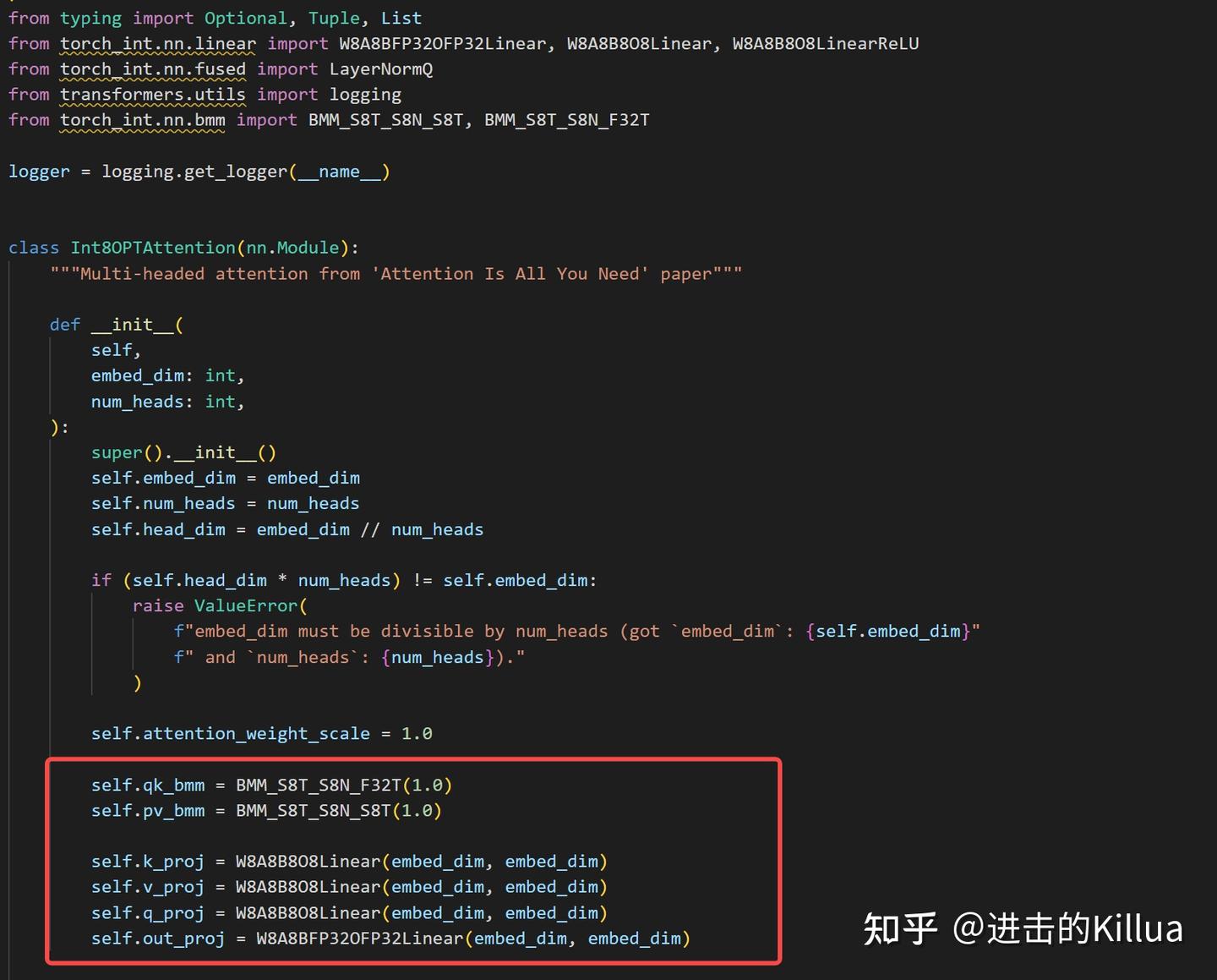 [LLM量化系列]GPTQ & SmoothQuant & AWQ 代码解析 - 知乎