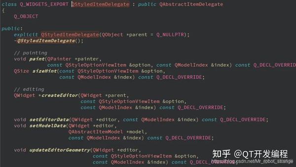 QT--自定义代理(MVD) - 知乎